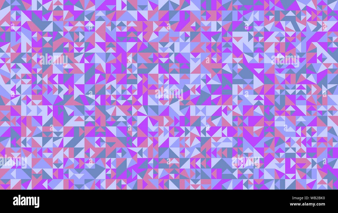 Colorful chaotic geometrical triangle pattern webpage background ...