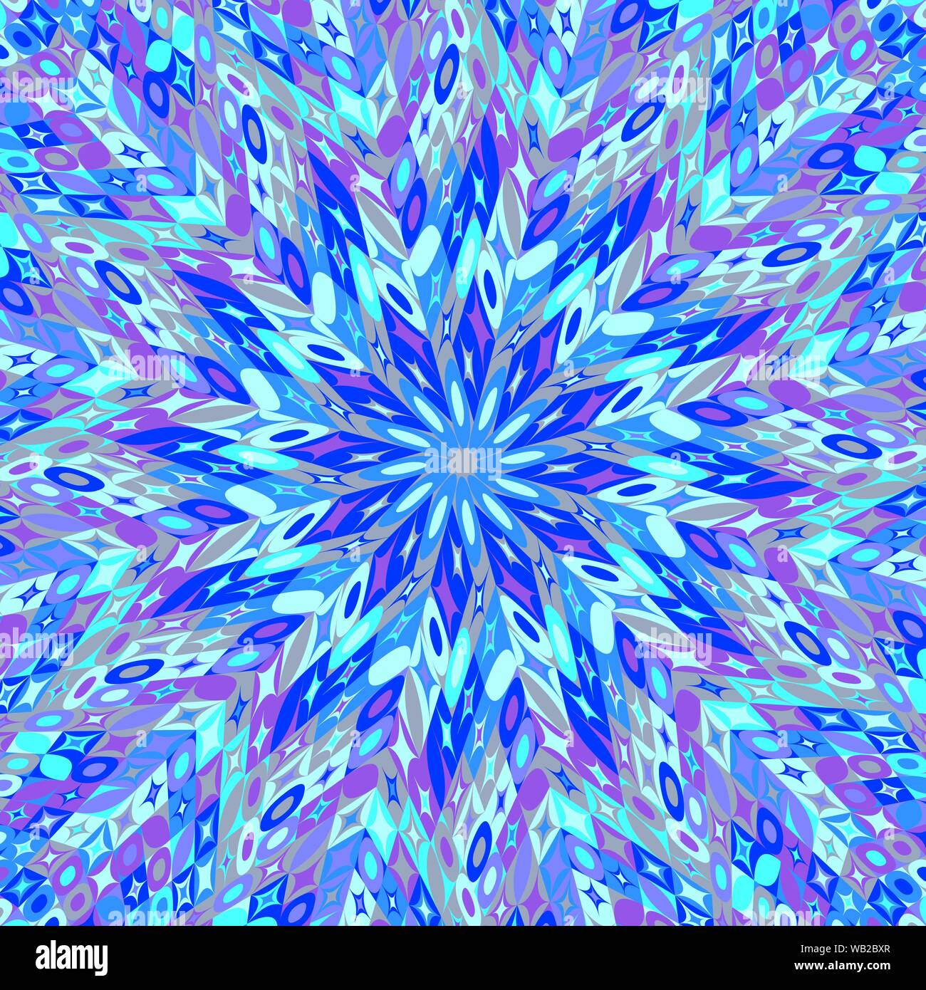 Dynamic Radial Pattern Background Design Hypnotic Psychedelic Abstract Colorful Circular