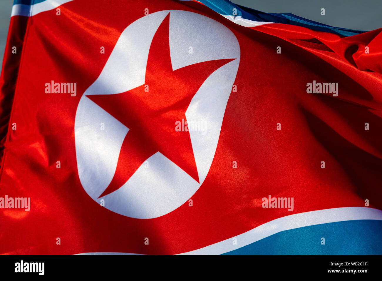 Dprk Flag High Resolution Stock Photography and Images - Alamy