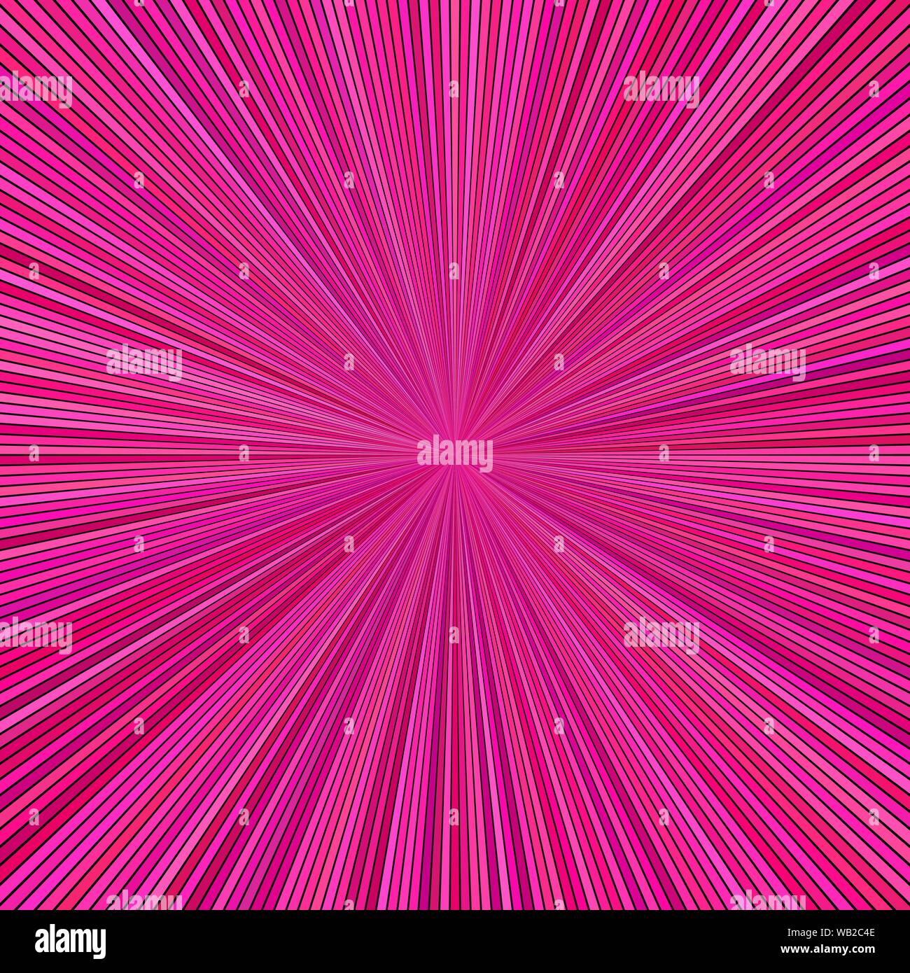 Pink Abstract Psychedelic Starburst Stripe Background Vector Exlosive