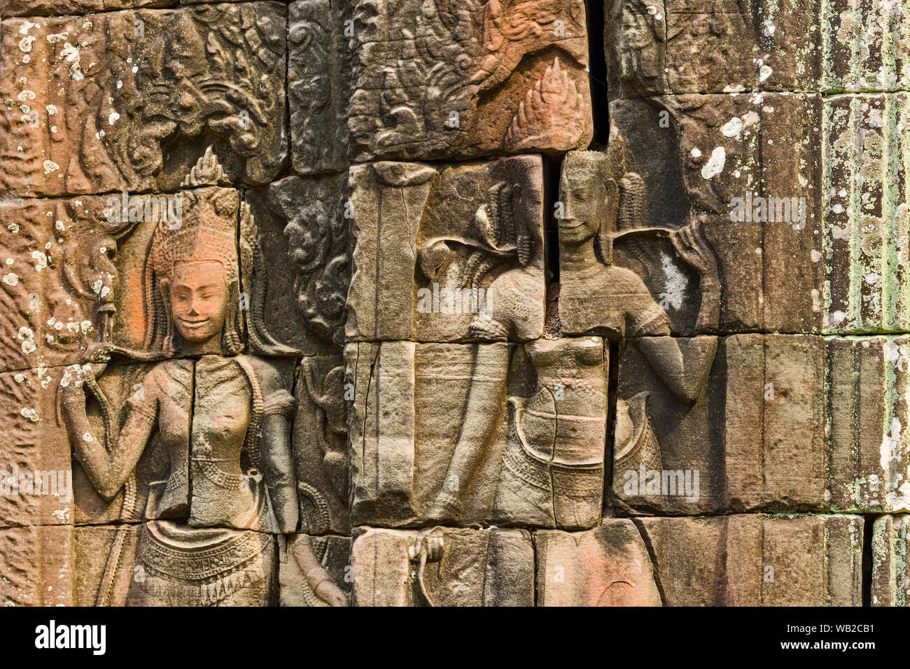 Devata are feminine deities or celestial nymphs with an enigmatic smile ...