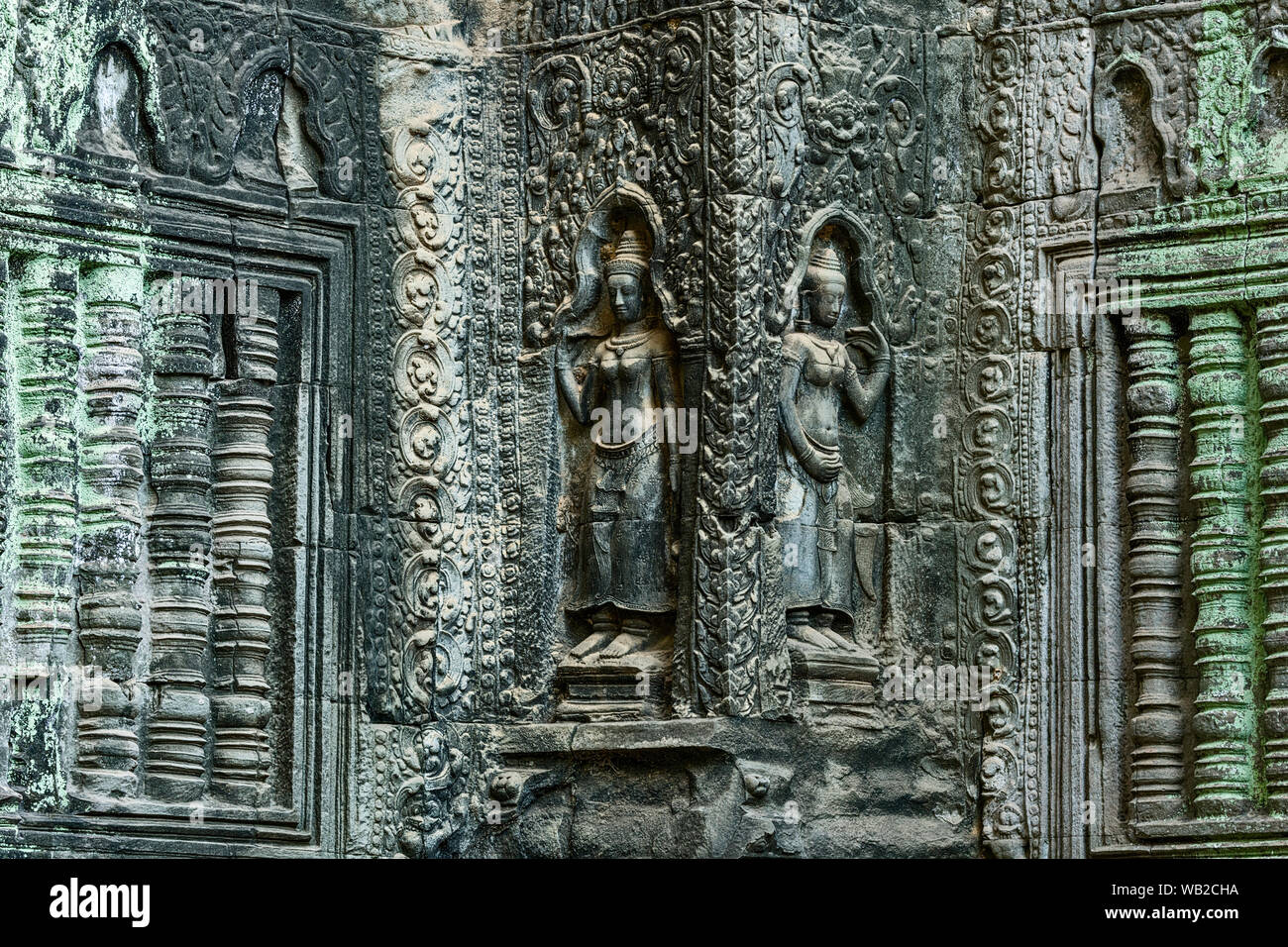 Devata are feminine deities or celestial nymphs with an enigmatic smile ...