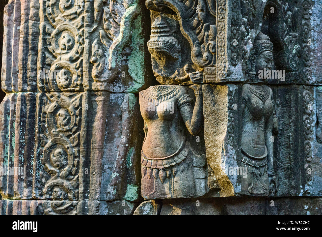 Devata are feminine deities or celestial nymphs with an enigmatic smile ...