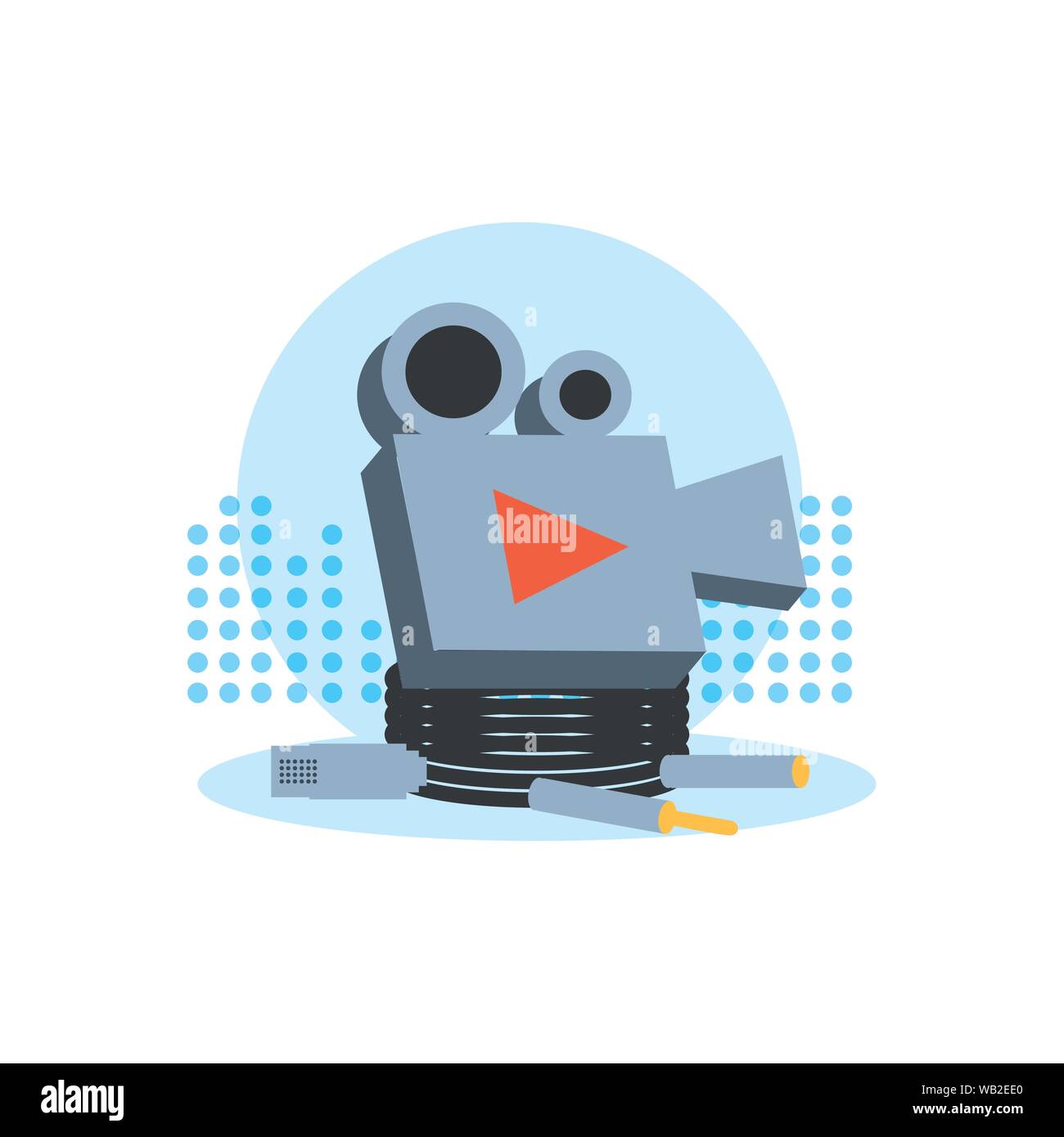 Wire recorder Stock Vector Images - Alamy