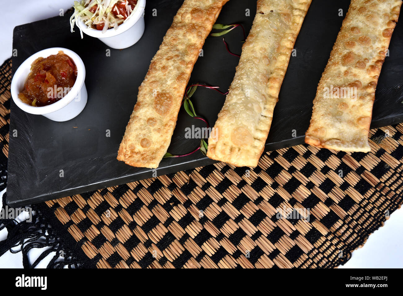 fair pastry stuffed with meat and cheese, brasilian food Stock Photo ...