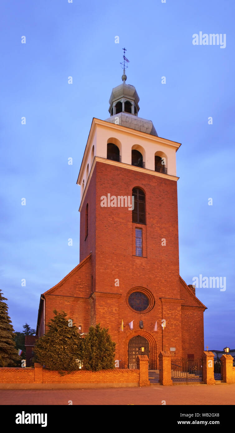 Church of Apparition of Blessed Virgin Mary in Jastarnia. Hel Peninsula ...