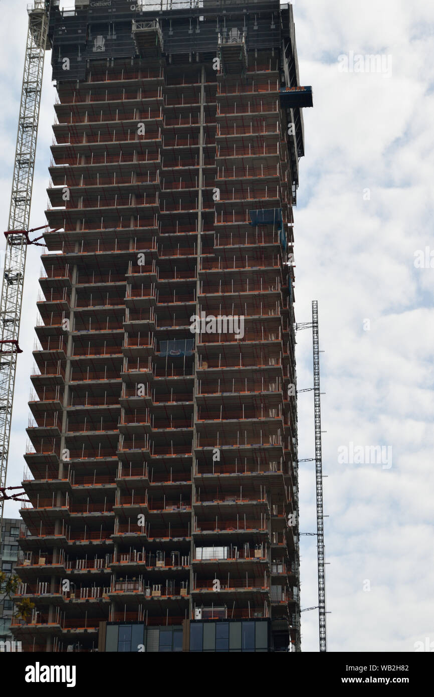 New high rise residential development Stock Photo - Alamy