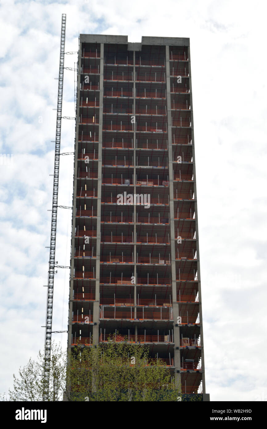 New high rise residential development Stock Photo - Alamy