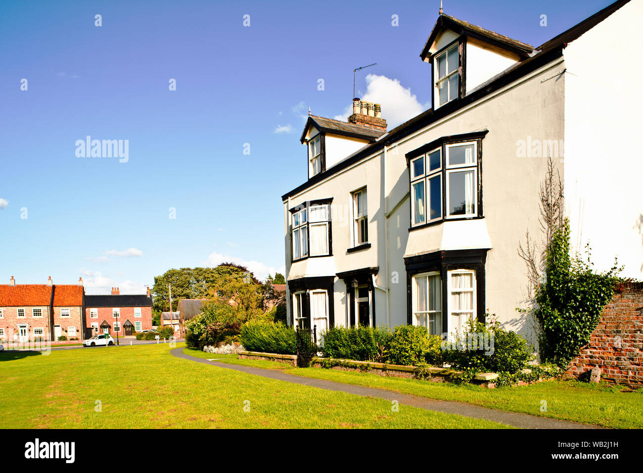 Country House, Upper Poppleton, North Yorkshire, England Stock Photo ...