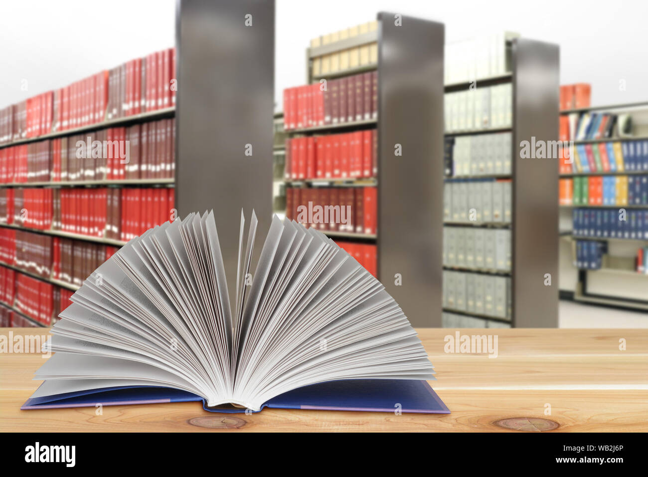 inside library with books for education concept Stock Photo - Alamy