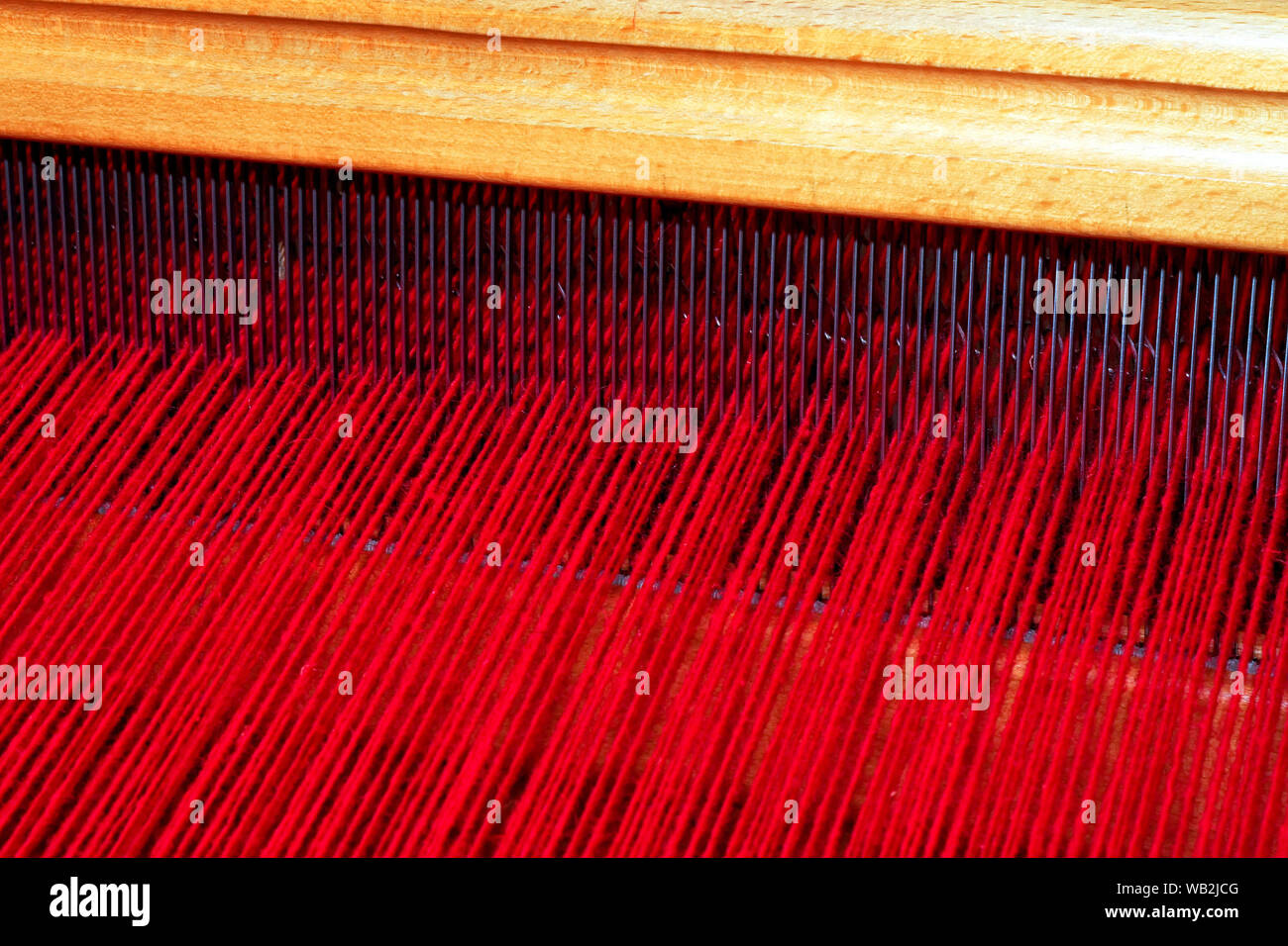 Red floss silk hi-res stock photography and images - Alamy