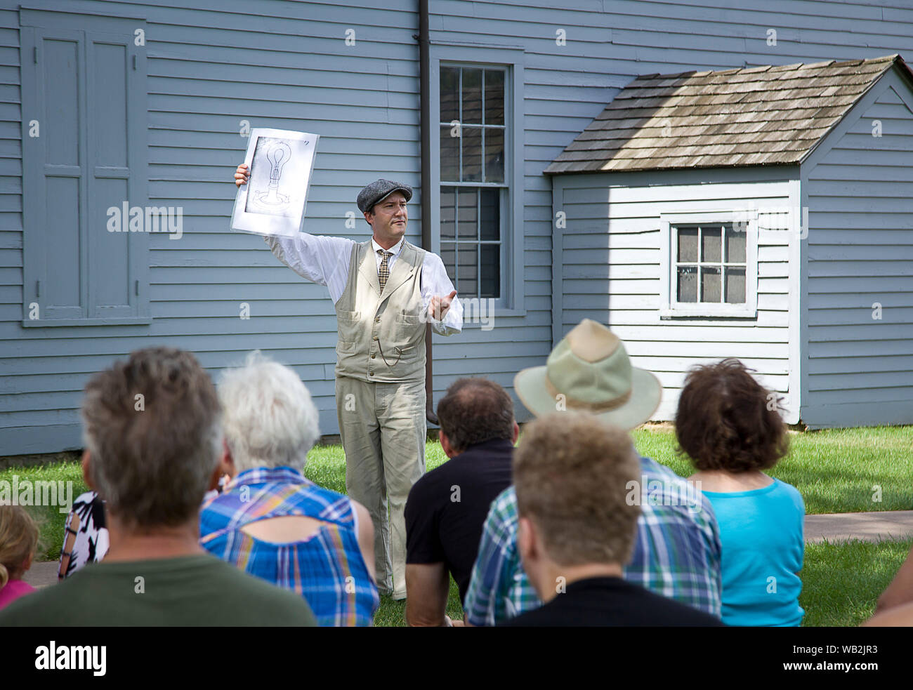 Thomas edisons laboratory hi-res stock photography and images - Alamy