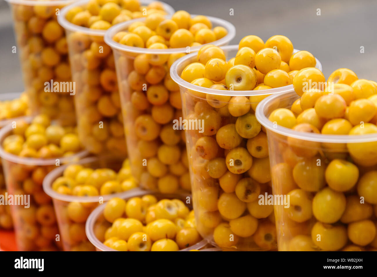 Nanches, fruit of southern Mexico Stock Photo - Alamy