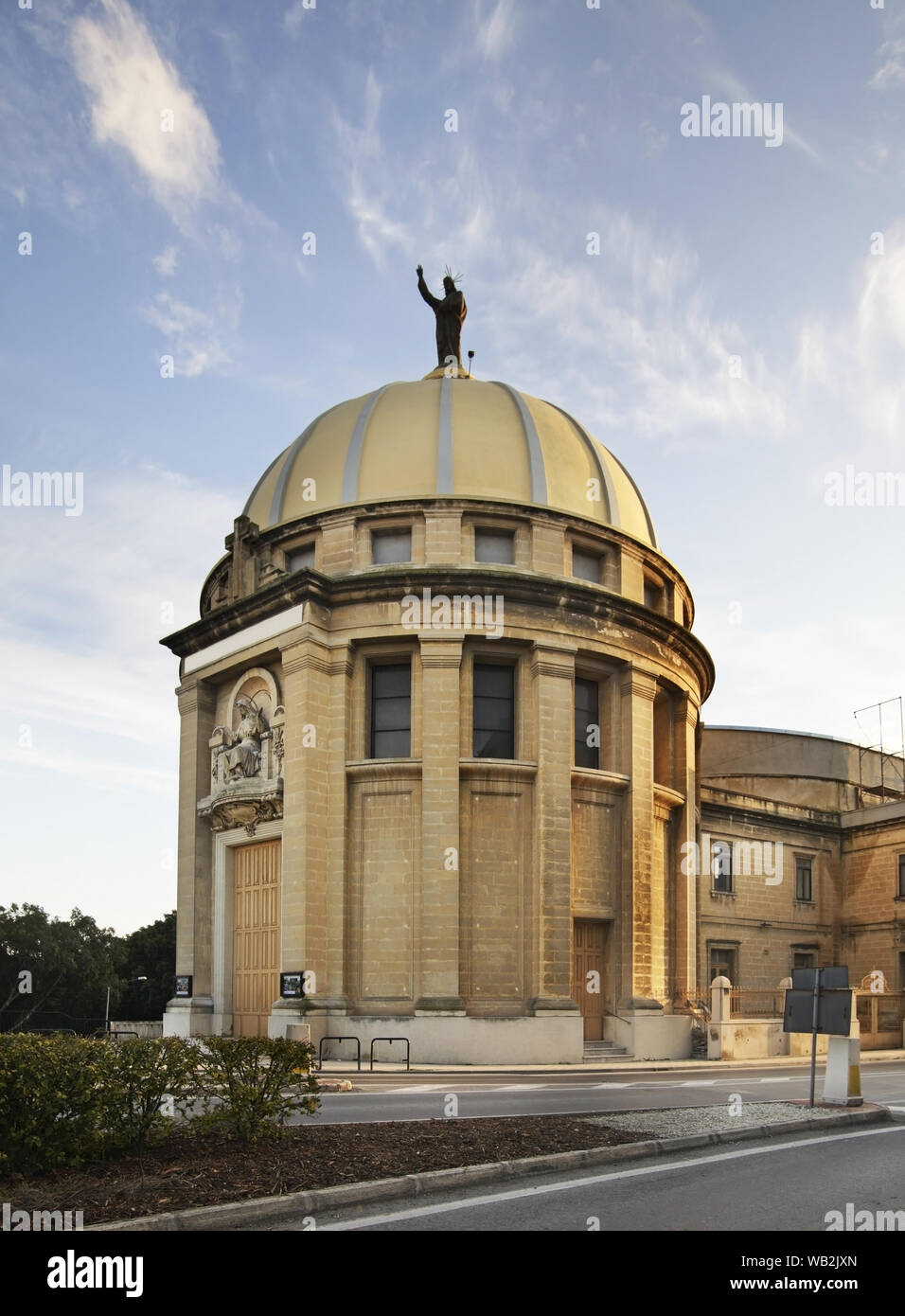 Our Lady of the Miraculous Medal chapel in Hamrun. Malta Stock Photo ...