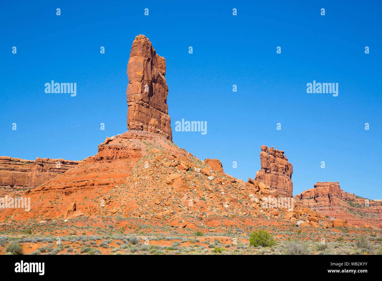 Valley of the Gods, Bears Ears National Monument, Utah, USA Stock Photo ...