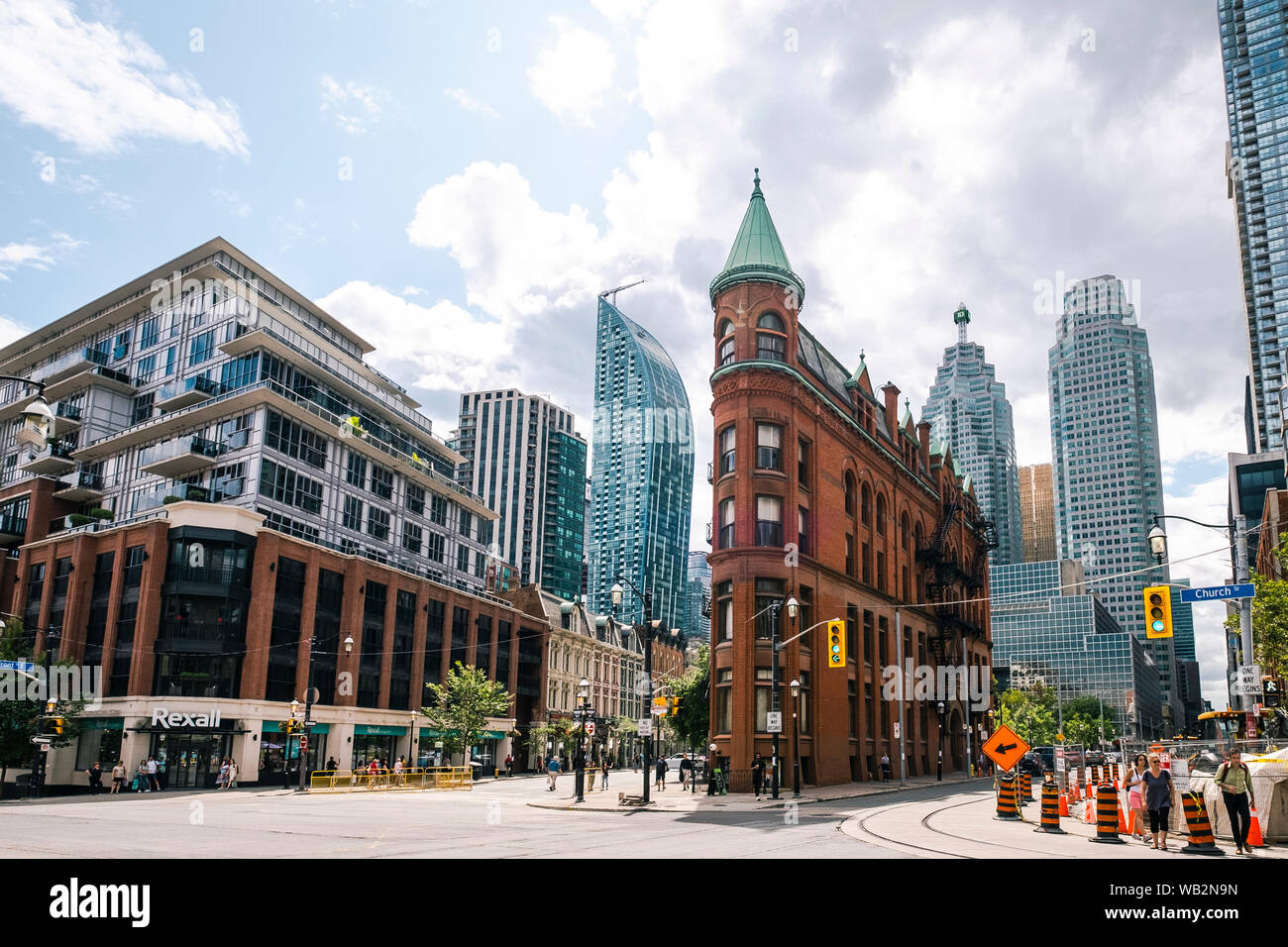 Gooderham building skyline toronto hi-res stock photography and images ...