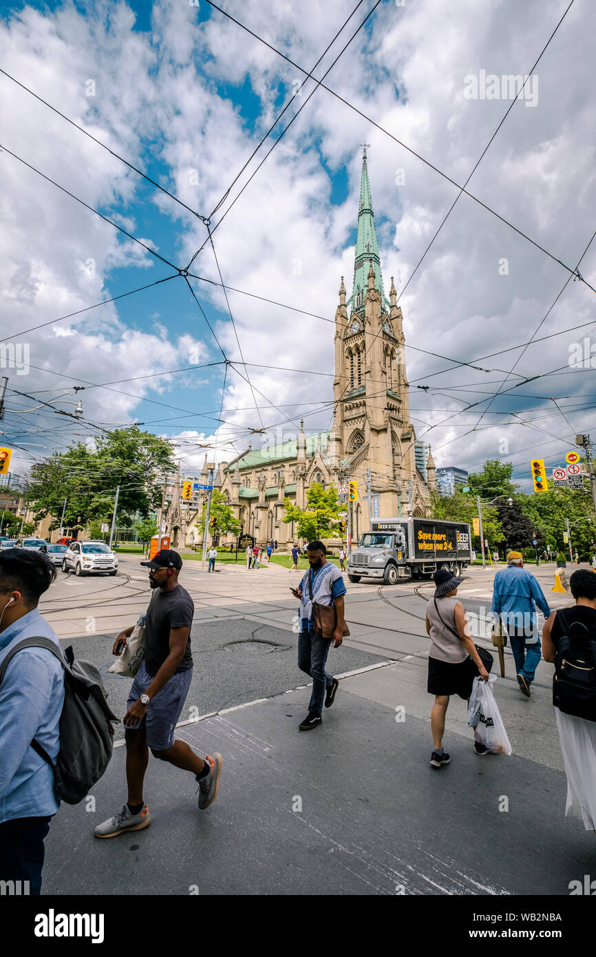 St.James Cathedral, downtown Toronto, Canada Stock Photo - Alamy