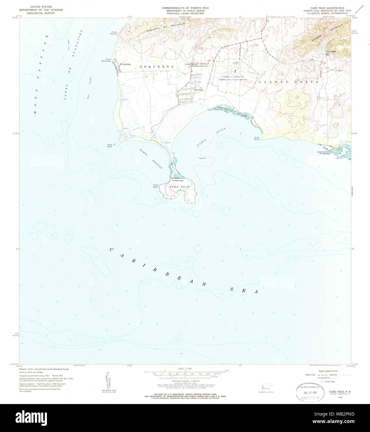 Cabo rojo puerto rico Cut Out Stock Images & Pictures - Alamy