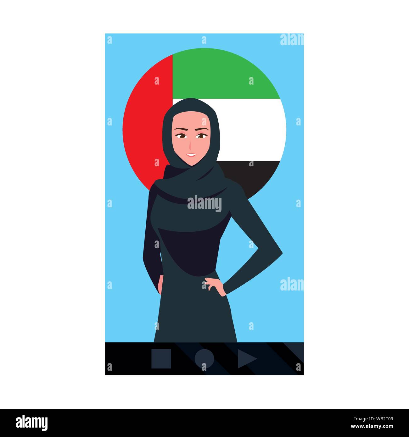 Arab attire Stock Vector Images - Alamy