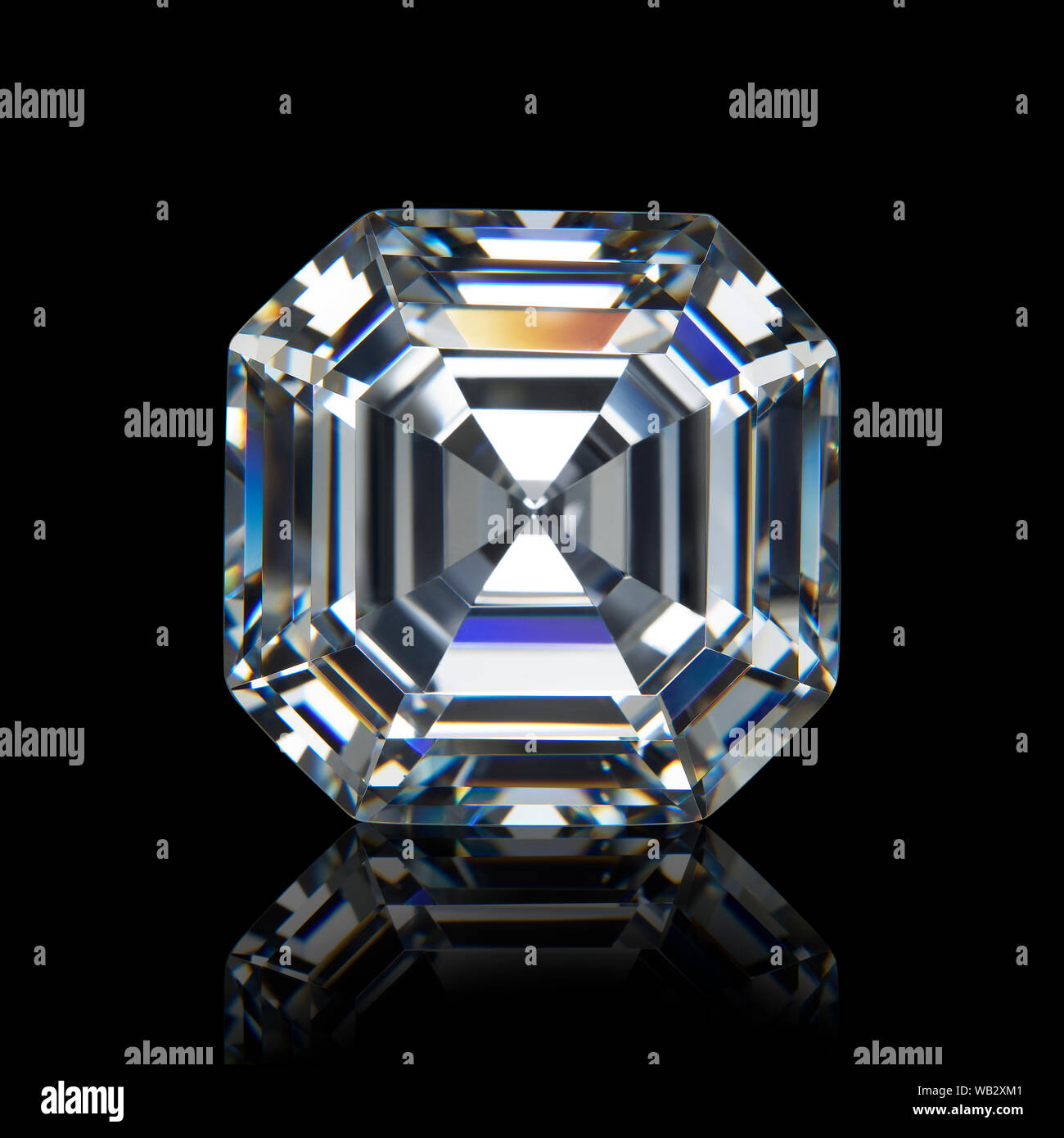 Asscher cut hi-res stock photography and images - Alamy