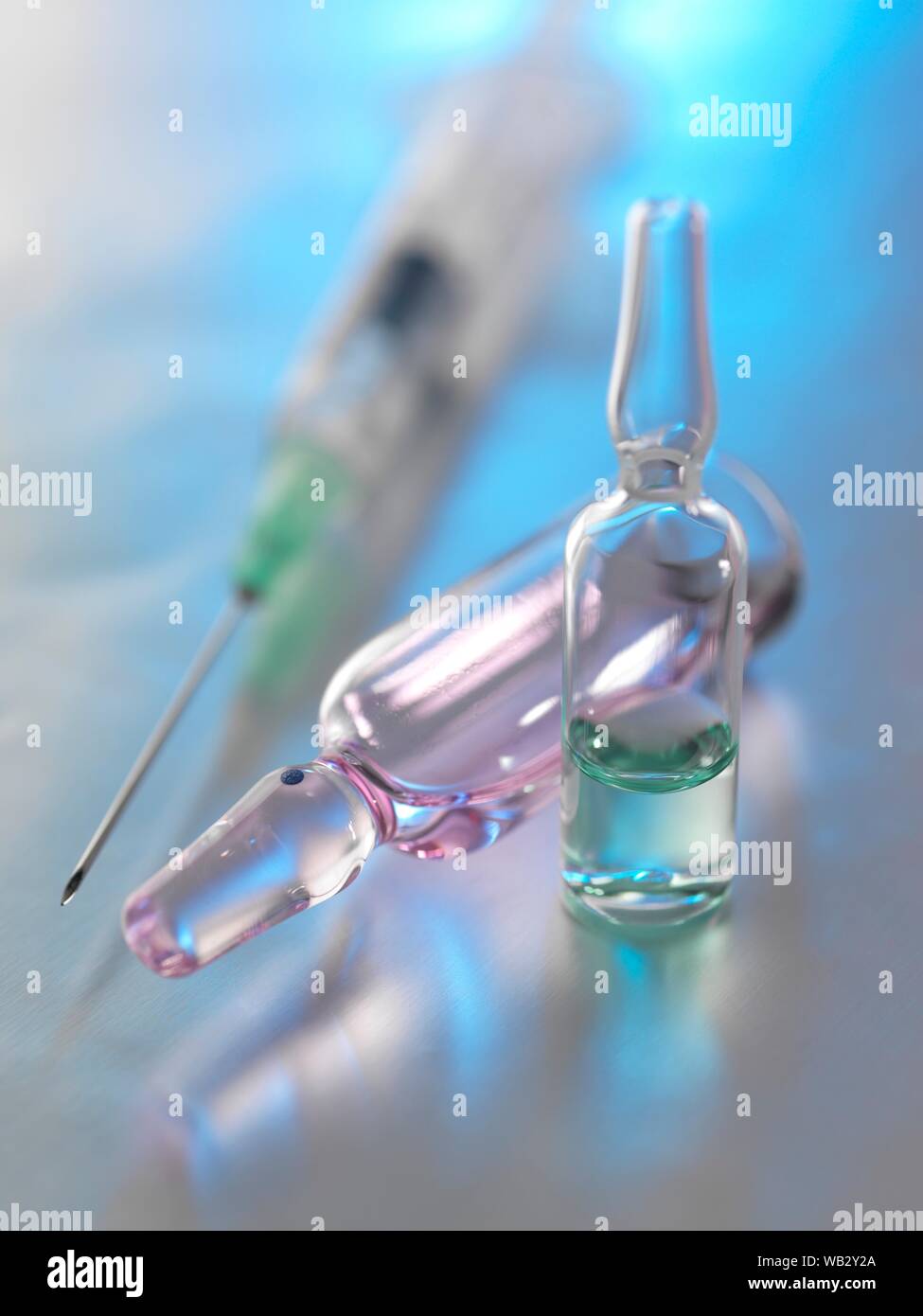Drug ampule hi-res stock photography and images - Alamy