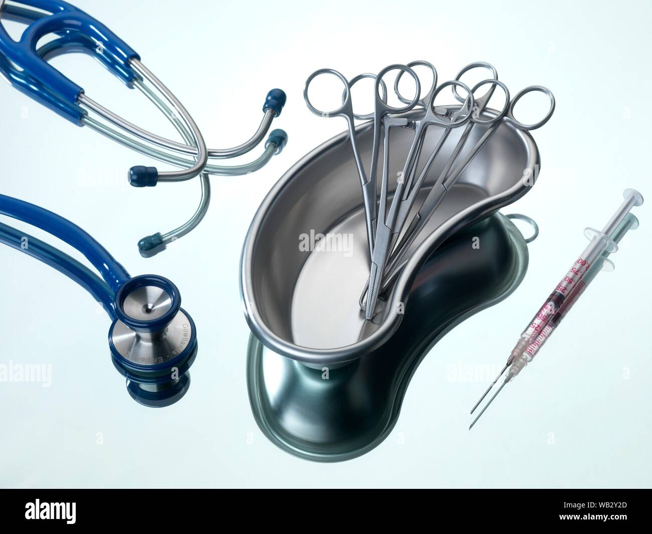 An assortment of medical equipment Stock Photo - Alamy