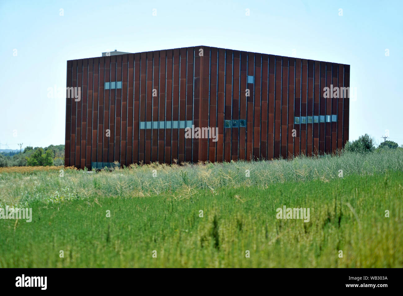 Exterior view Troy Museum, Canakkale, Turkey Stock Photo - Alamy