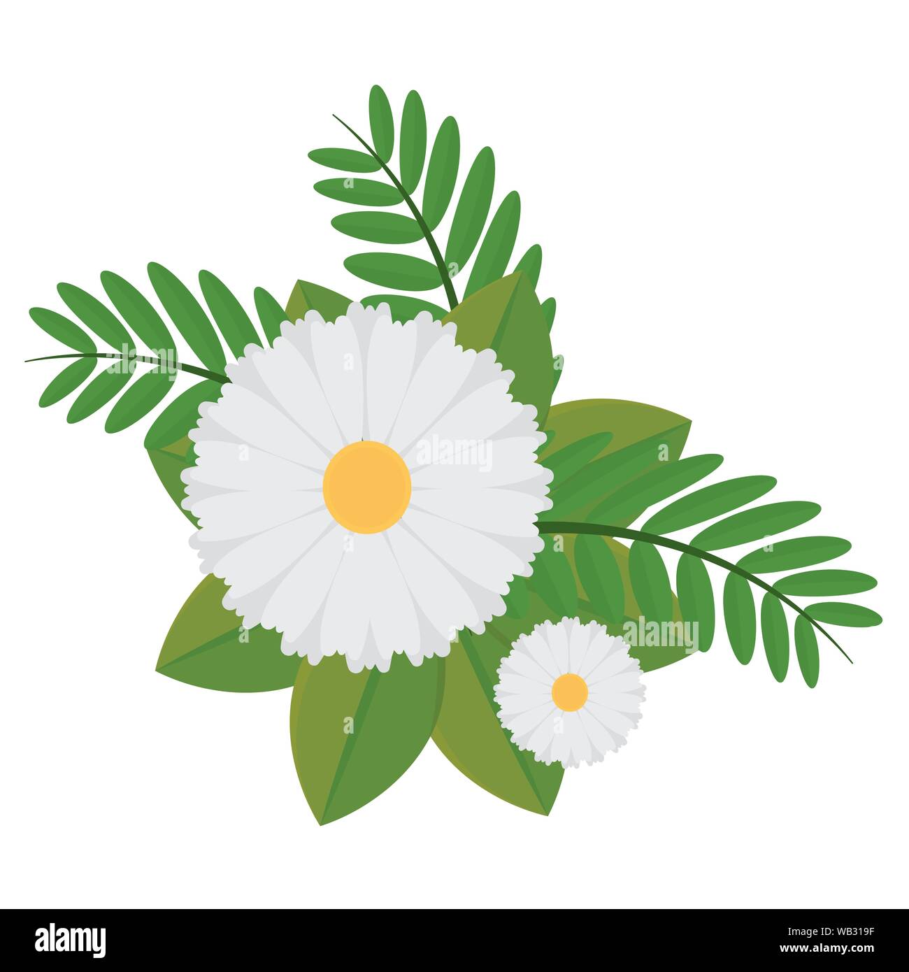Abstract cute flower Stock Vector Image & Art - Alamy