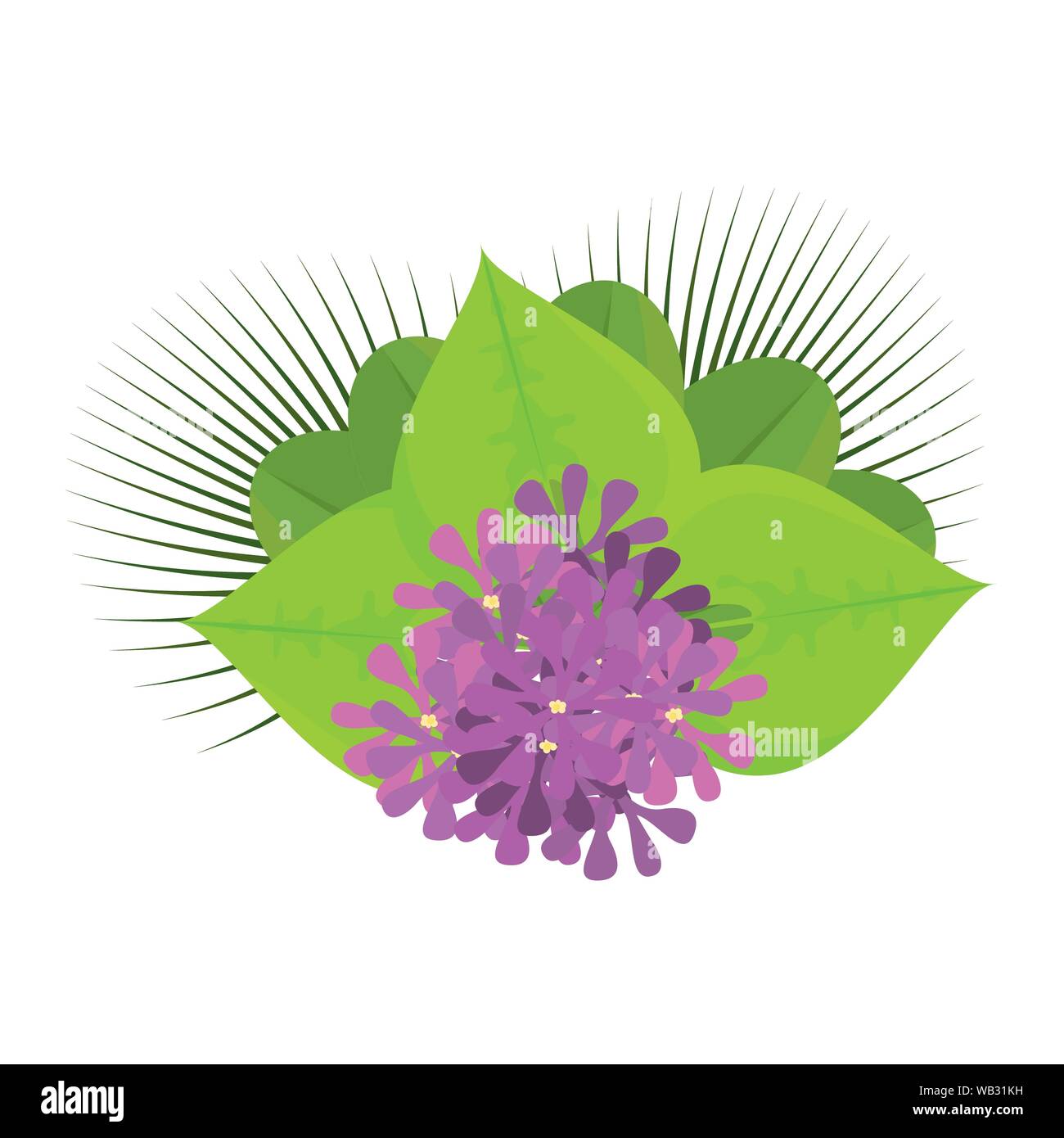 Abstract cute flower Stock Vector Image & Art - Alamy