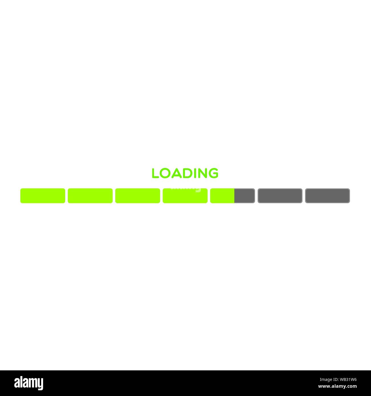 abstract loading bar Stock Vector Image & Art - Alamy