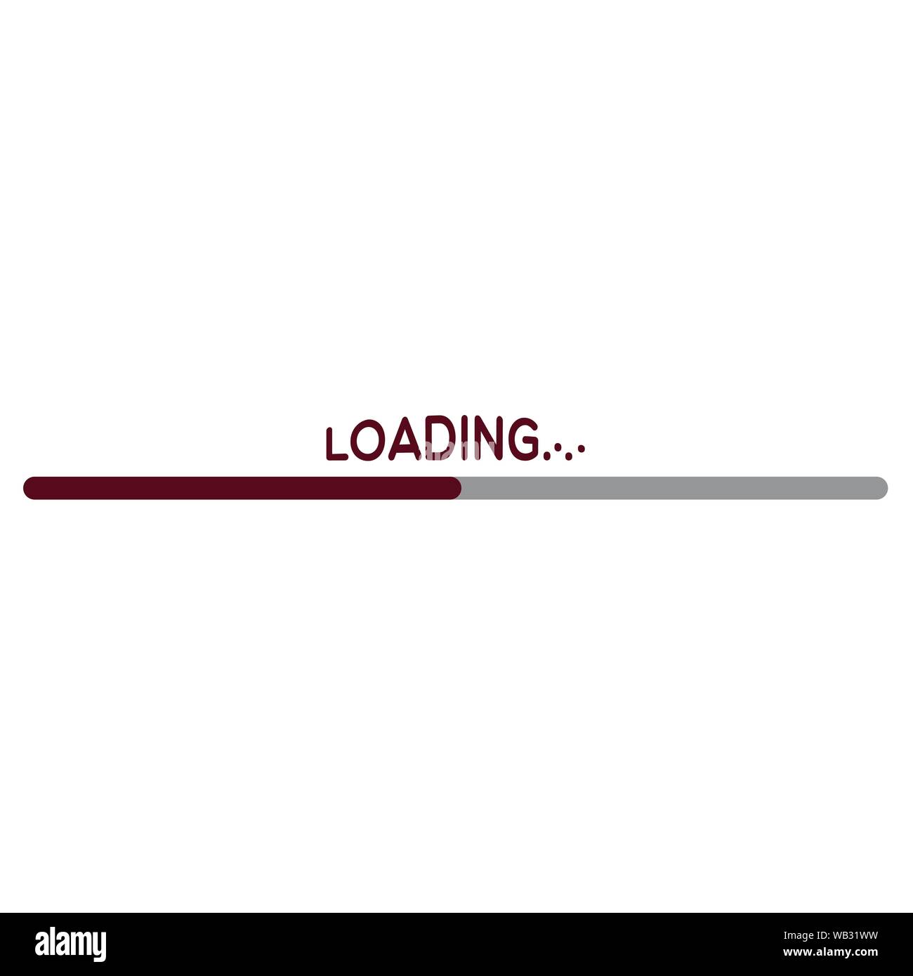 abstract loading bar Stock Vector Image & Art - Alamy