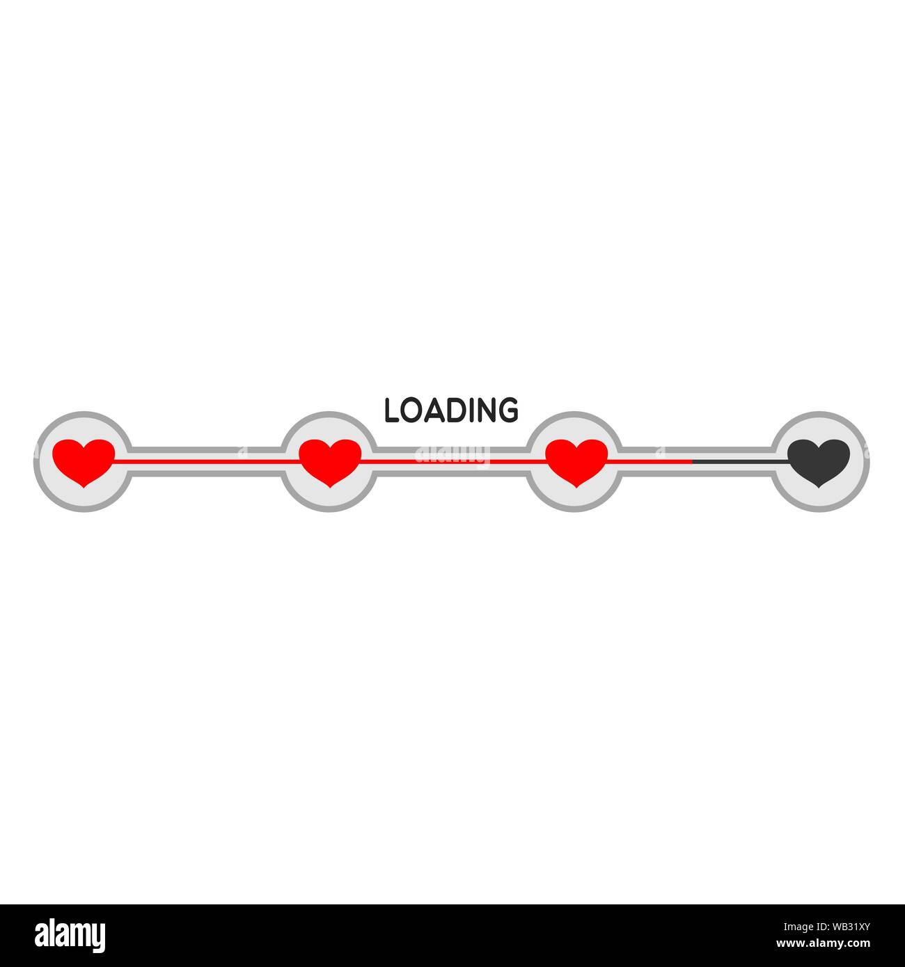 abstract loading bar Stock Vector Image & Art - Alamy