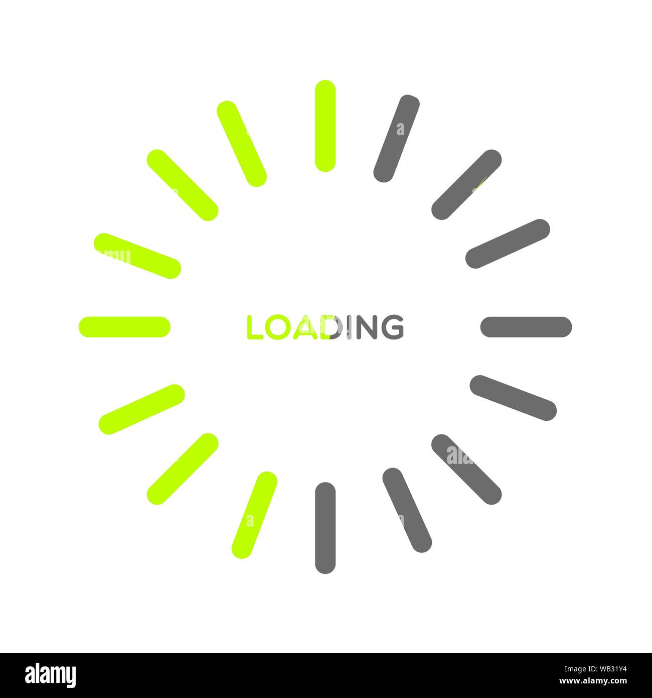 abstract loading bar Stock Vector Image & Art - Alamy