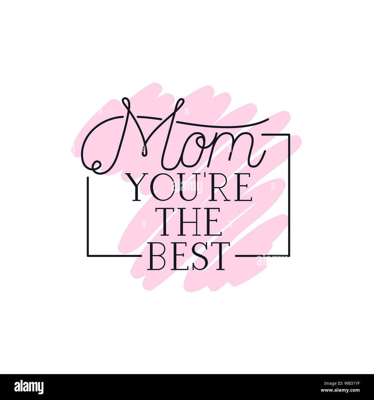 mom you are the best label icon Stock Vector Image & Art - Alamy