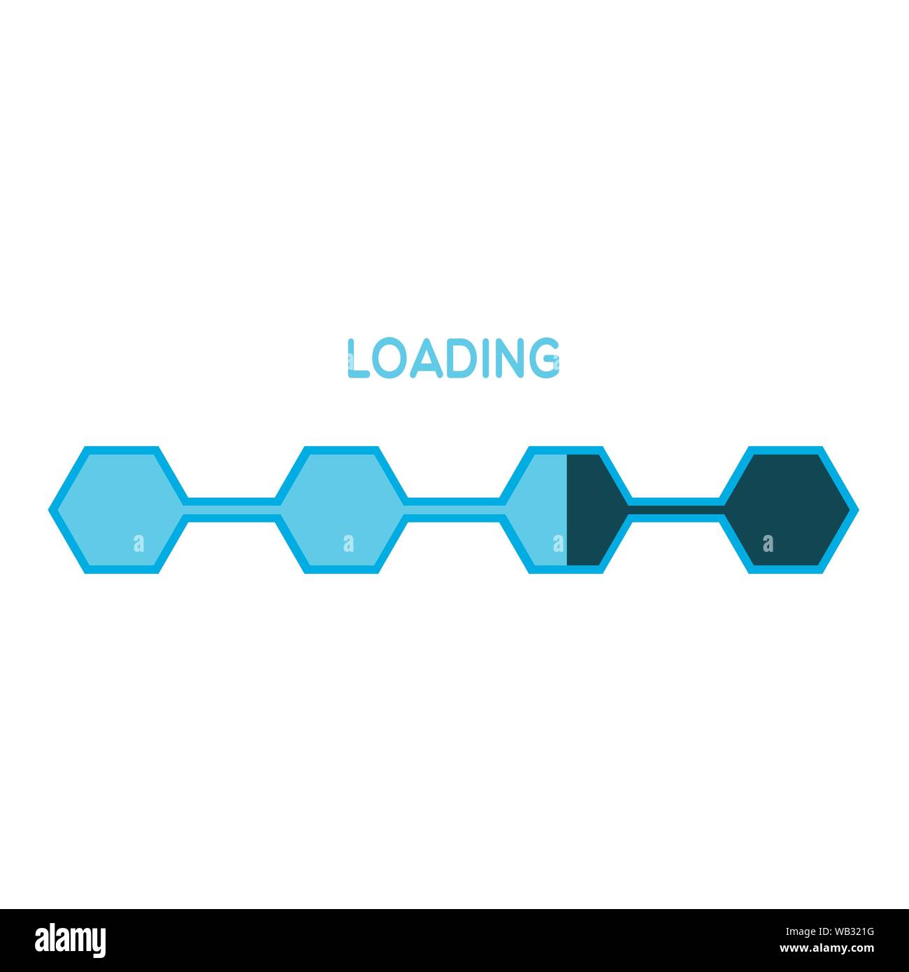 abstract loading bar Stock Vector Image & Art - Alamy