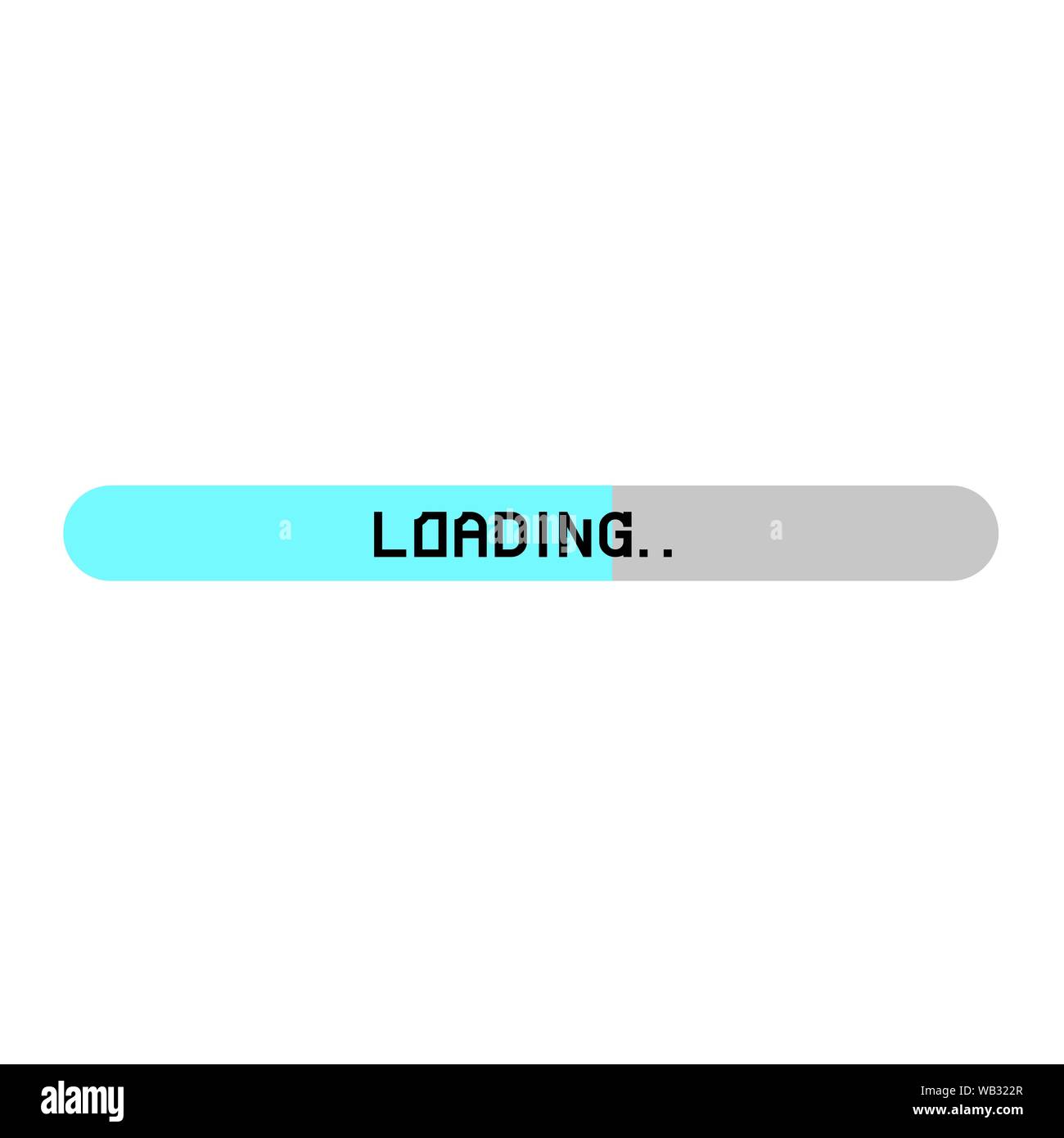 abstract loading bar Stock Vector Image & Art - Alamy
