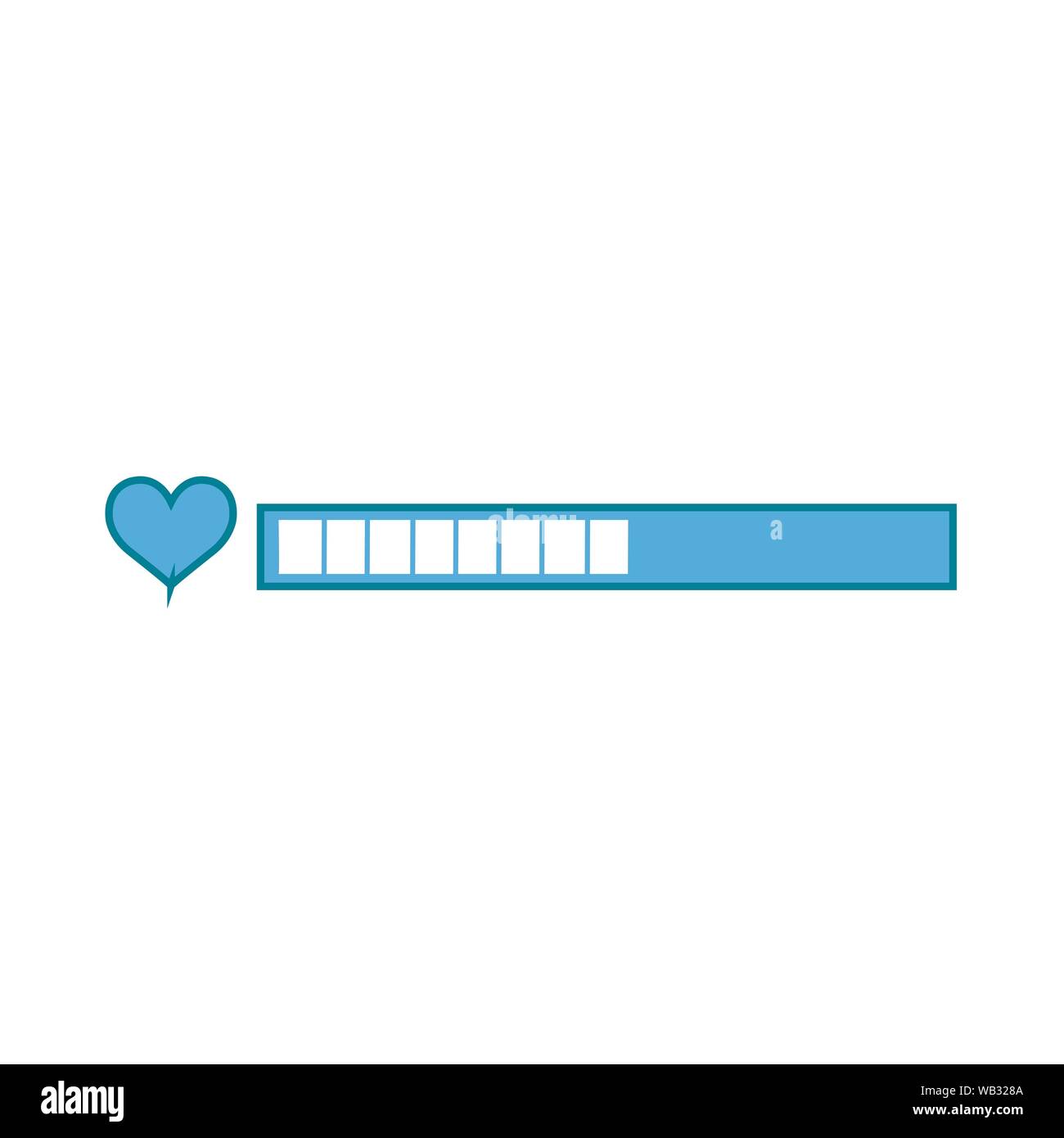 abstract loading bar Stock Vector Image & Art - Alamy