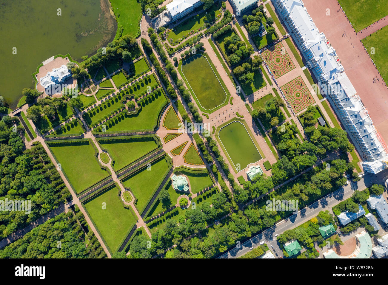 Catherine Palace Aerial View