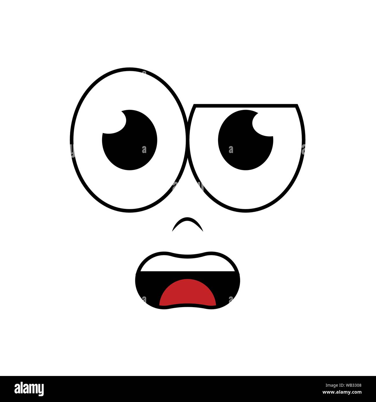 cute Expression face Stock Vector Image & Art - Alamy