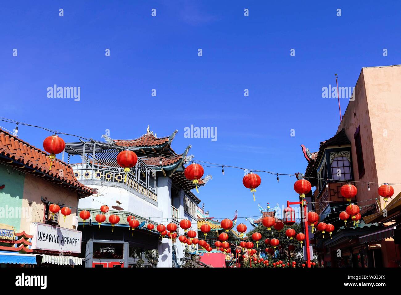 Old Chinatown Los Angeles Stock Photo - Alamy