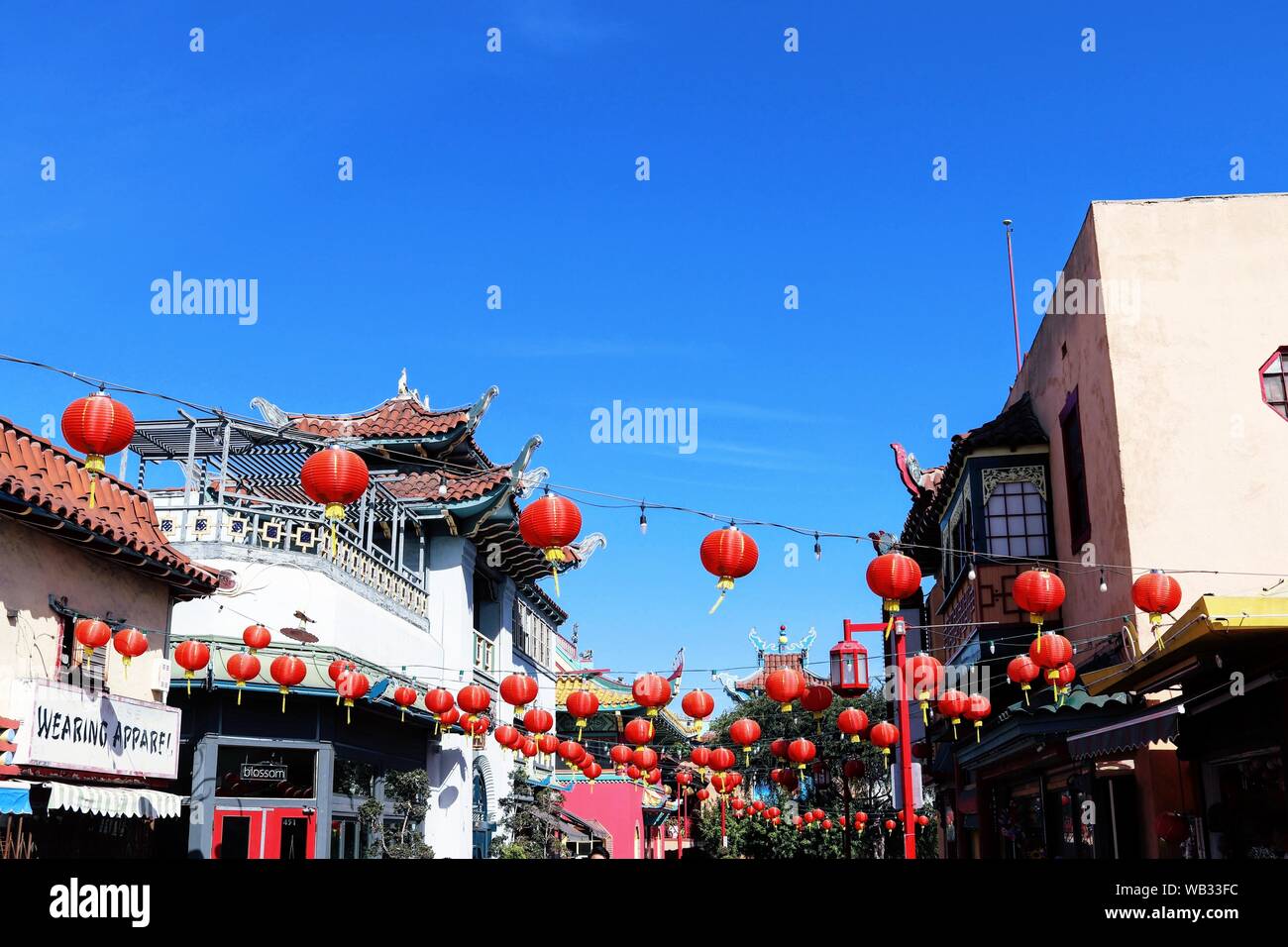 Old Chinatown Los Angeles Stock Photo - Alamy