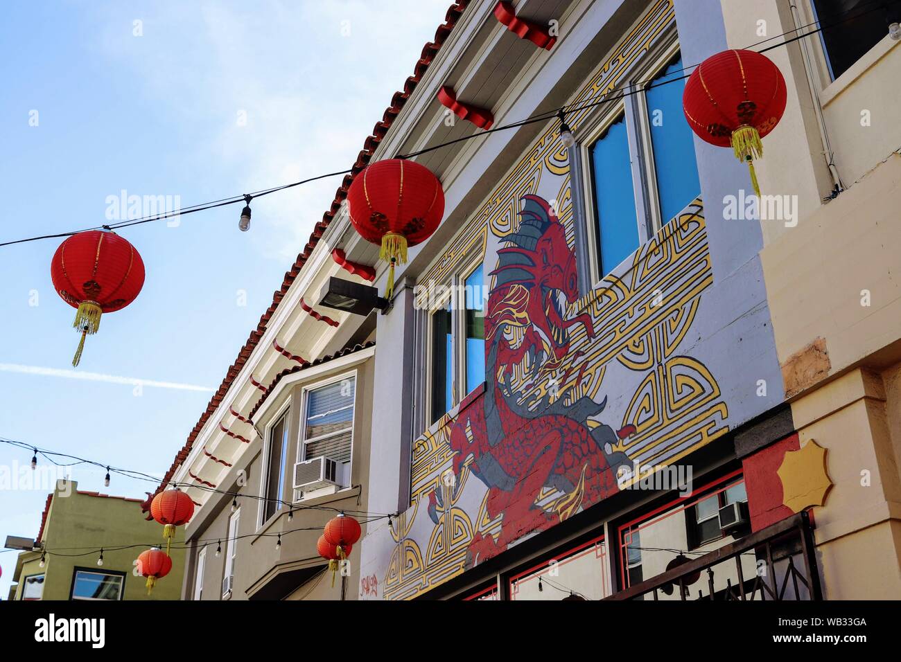 Old Chinatown Los Angeles Stock Photo - Alamy