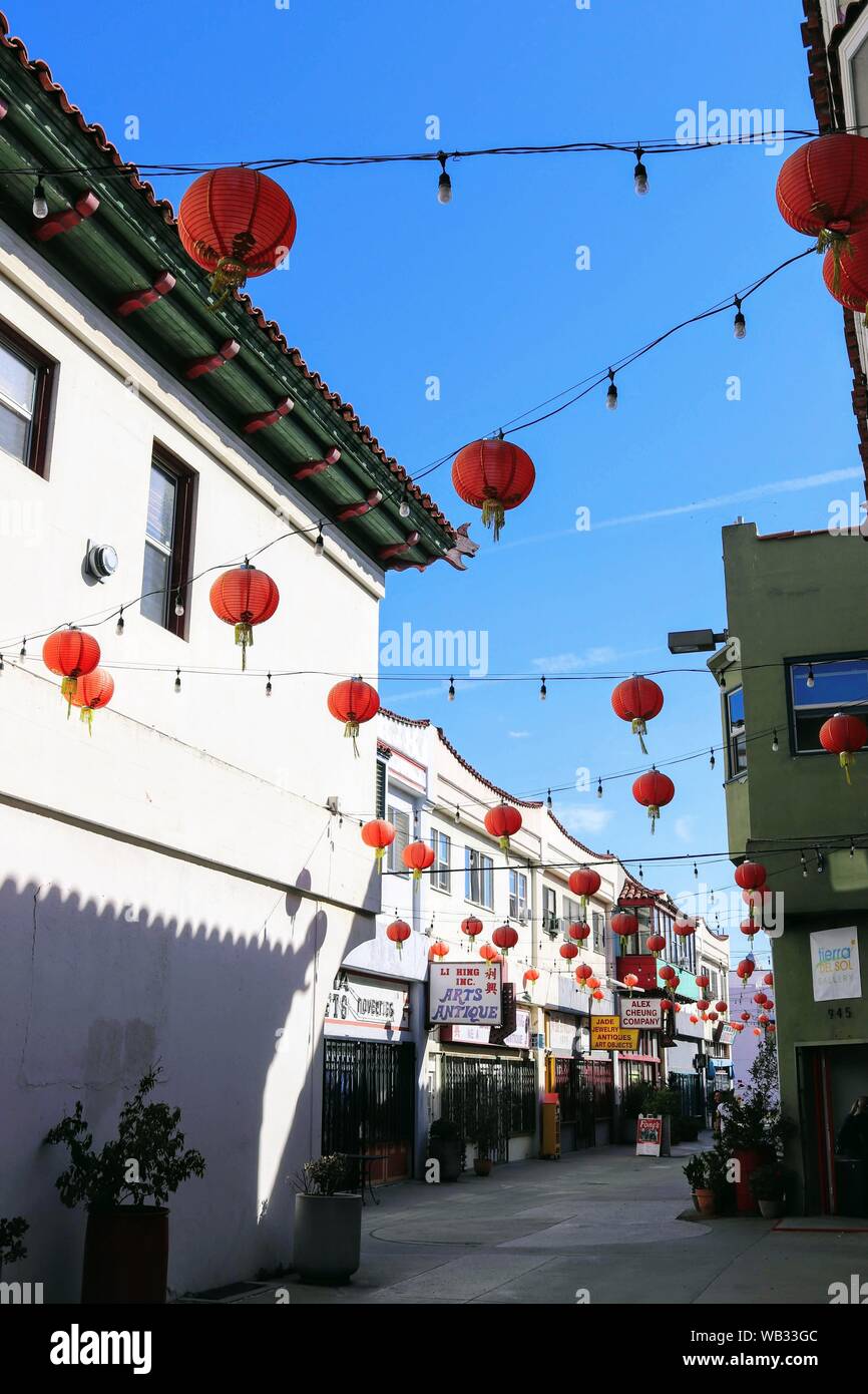Old Chinatown Los Angeles Stock Photo - Alamy