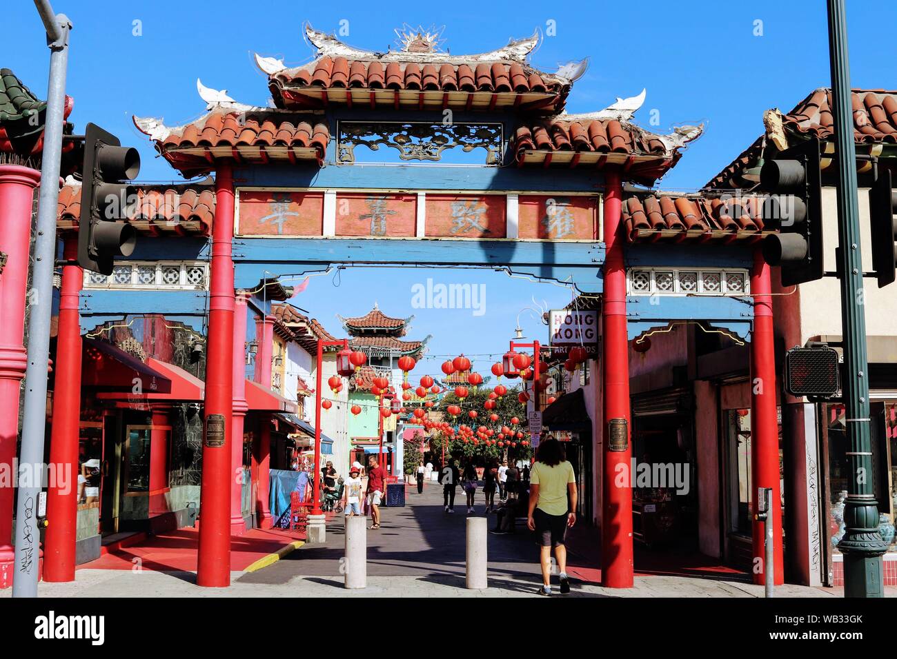 Los angeles chinatown hi-res stock photography and images - Alamy