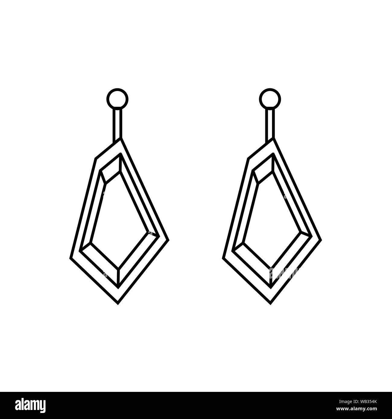 abstract outline jewelry Stock Vector Image & Art - Alamy