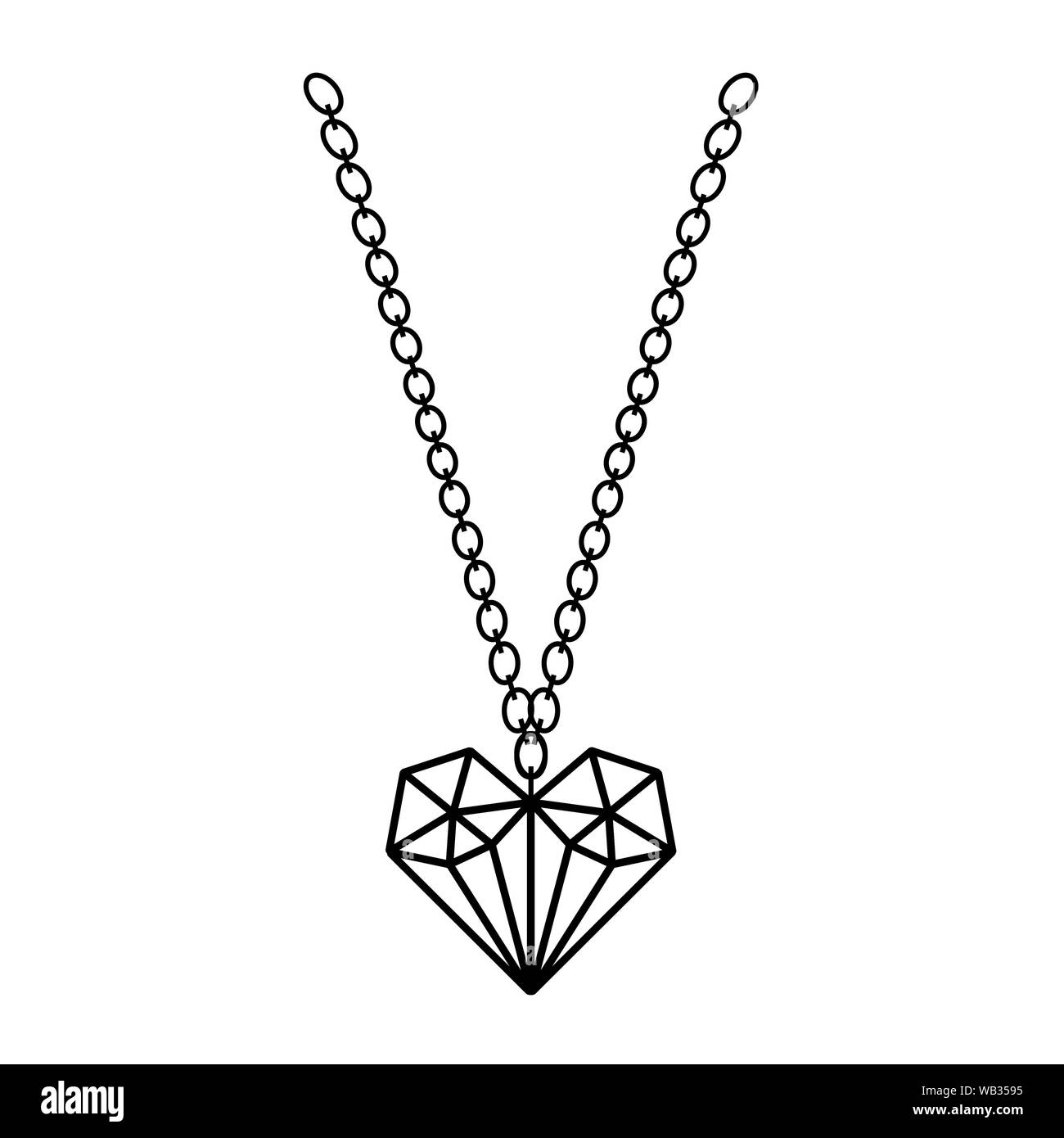 abstract outline jewelry Stock Vector Image & Art - Alamy