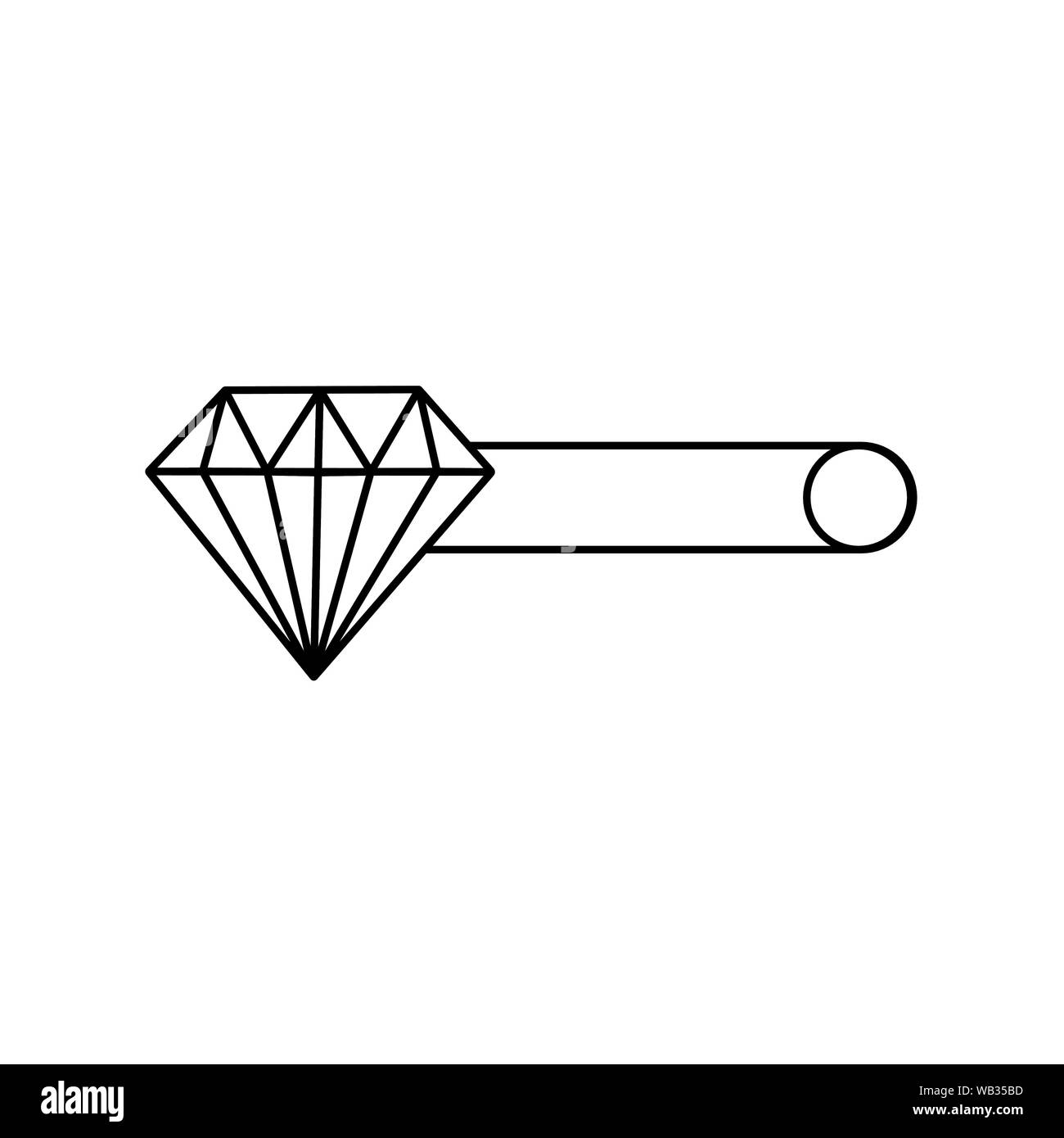 abstract outline jewelry Stock Vector Image & Art - Alamy