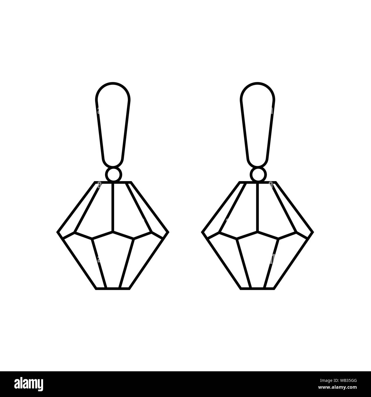 abstract outline jewelry Stock Vector Image & Art - Alamy