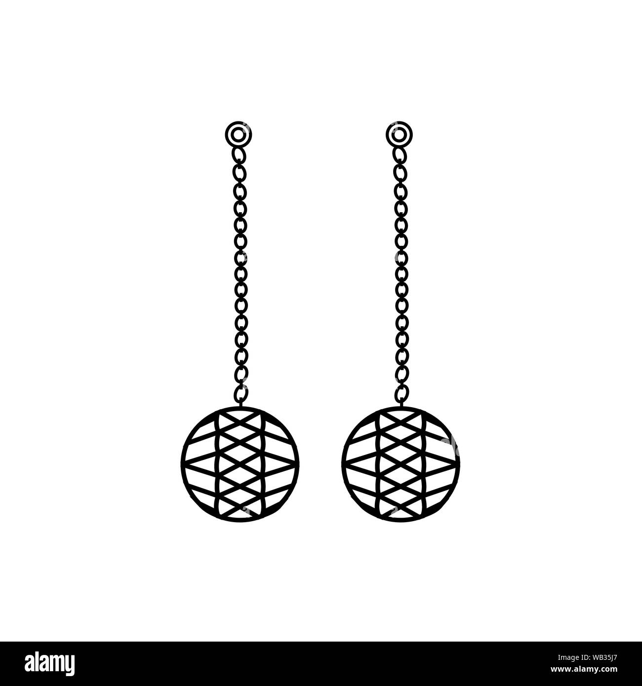 abstract outline jewelry Stock Vector Image & Art - Alamy