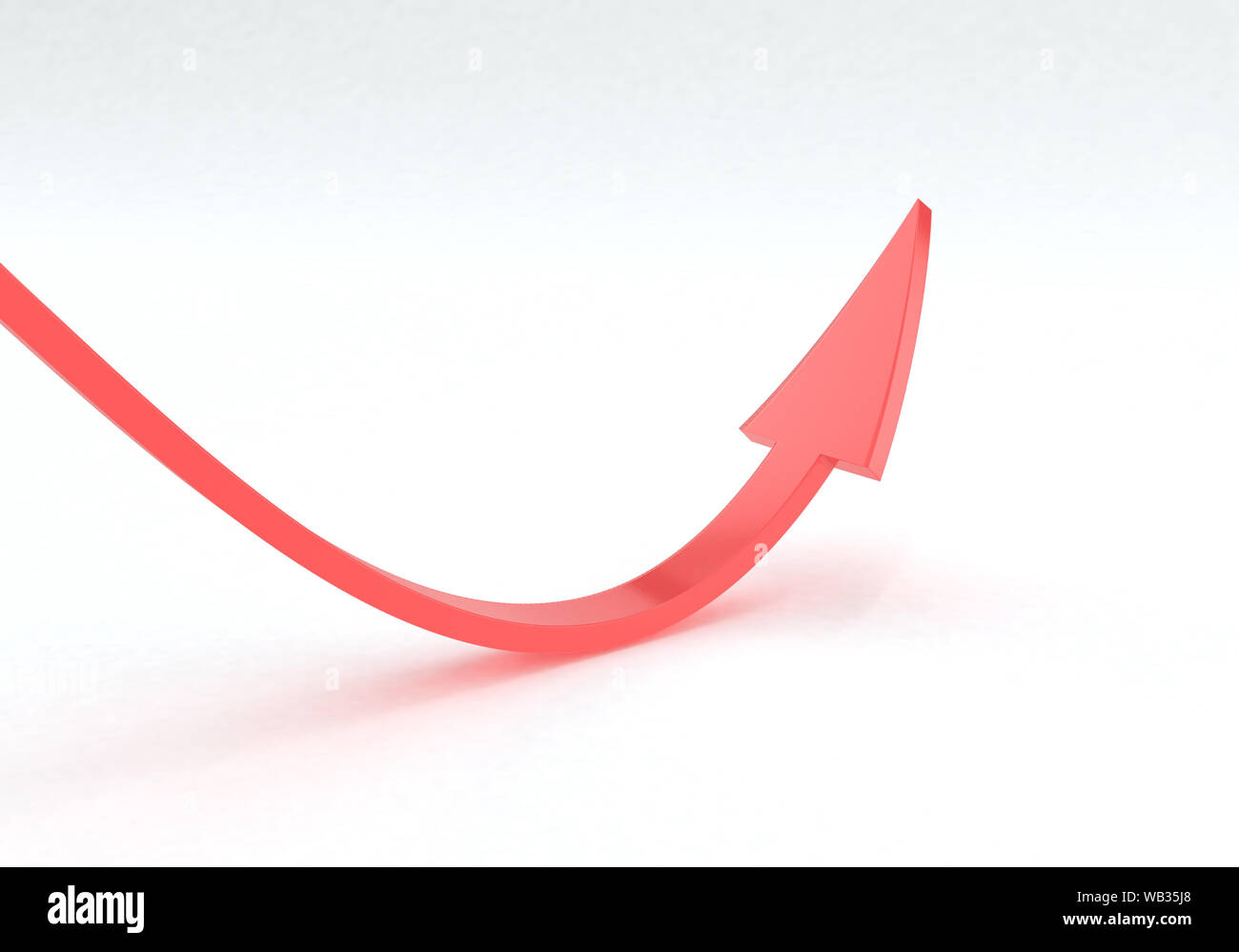 3d rendering arrow shape hi-res stock photography and images - Alamy